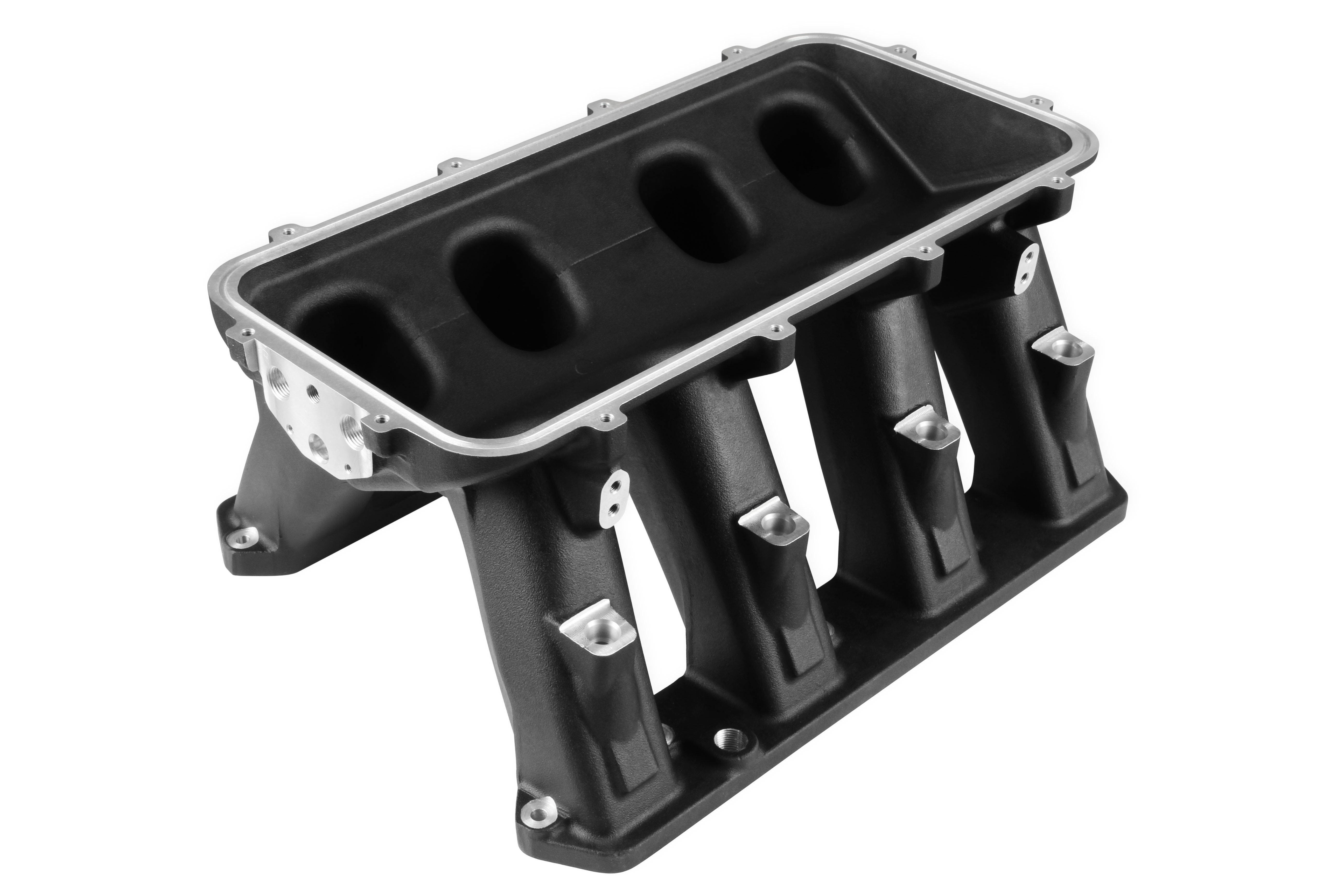 Holley EFI - Holley Gen III Hemi Hi-Ram EFI Manifold Base 300-653BK ...